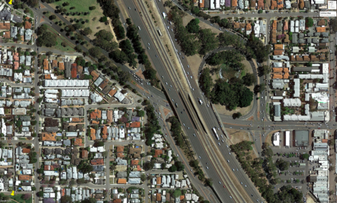 MITCHELL FREEWAY VINCENT STREET INTERSECTION RETAINING WALL DESIGN | WML